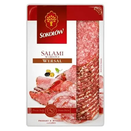 Sokołów Salami w obsypce Wersal 100 gram